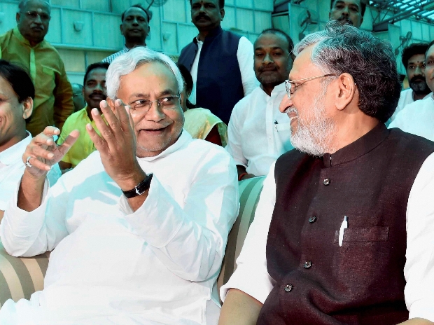 Nitish Kumar, Sushil Modi say 'development of Bihar top priority' | Business Standard News