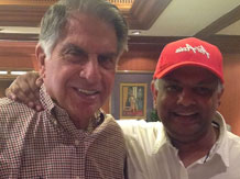 Ratan Tata in cockpit, AirAsia boss on cloud nine
