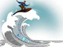 Riding the wave