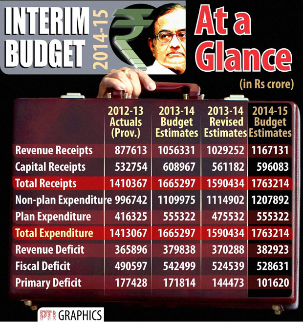 Interim Budget 2014 | Numbers at a glance