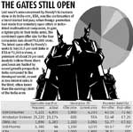 The gates still open