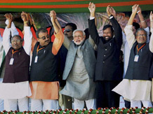 NDA has 28 parties, but most are marginal players