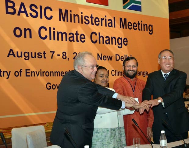 Only a balanced 2015 climate agreement acceptable: BASIC countries