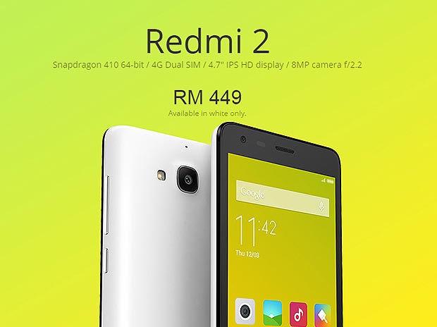 Xiaomi launches Redmi 2, first tablet Mi Pad in India
