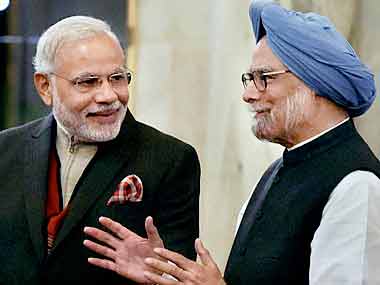 Manmohan Singh's repeated attacks on Narendra Modi government
