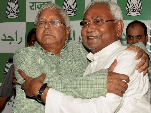 Fodder scam files: BJP slams partners in crime Lalu, Nitish