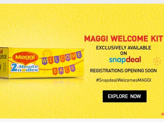 60,000 Maggi kits sold out in 5 mins on Snapdeal | Business Standard News