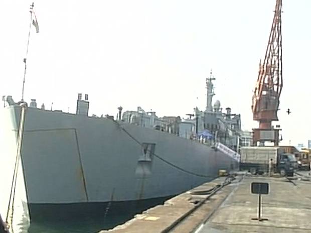 Chennai floods: INS Airavat begins relief work, two more ships to ...