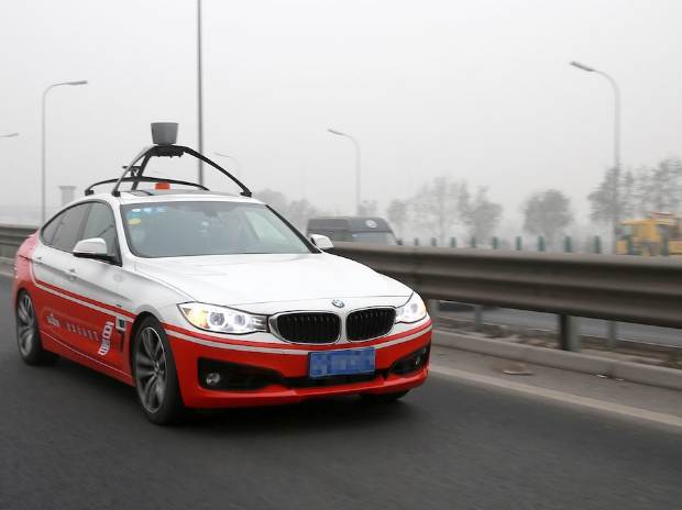 Baidu's driverless car hits the streets in Beijing | Start-ups Around ...