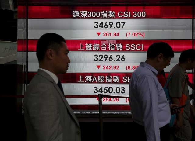 China battles to shore up stocks, yuan after globe-shaking slide ...