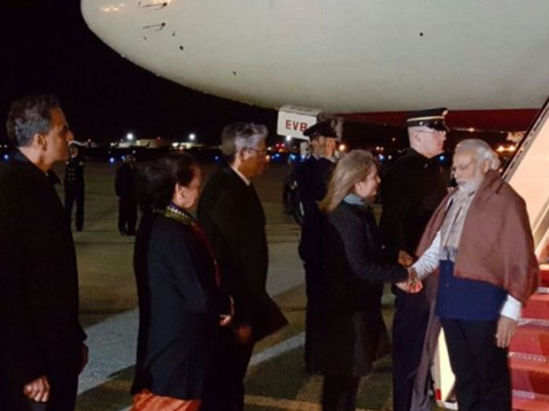 Narendra Modi arrives in US to attend Nuclear Security Summit