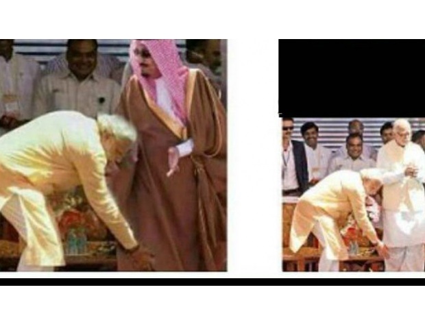 BJP files complaint against journalist for morphed Modi photo