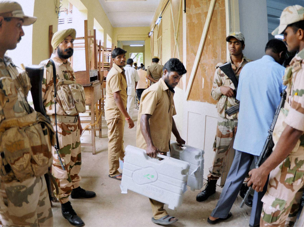 Counting of votes begins in Puducherry | Pondicherry Assembly Elections ...