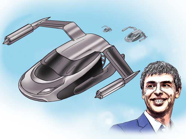Larry Page is secretly investing millions to build flying cars