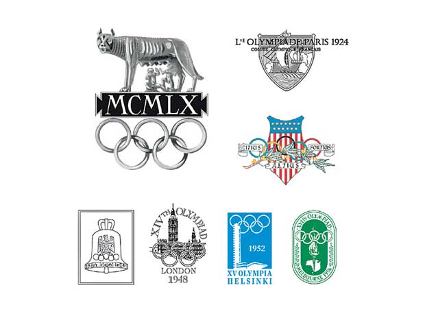 Three ages of Olympic logos | Business Standard News