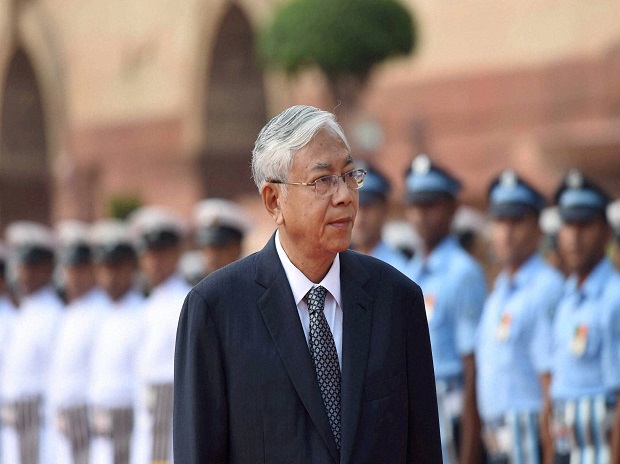 PM Modi holds talks with Myanmarese President U Htin Kyaw