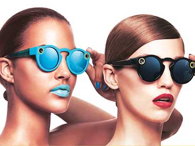 Snapchat launches video-capture sunglasses | Business Standard News