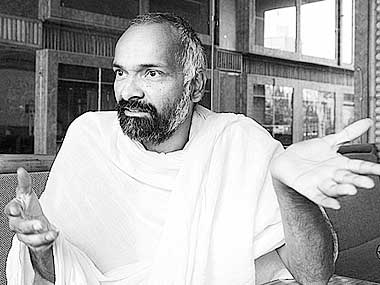 Swami Balendu called an atheist meet in Vrindavan
