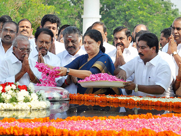 Leaders pay tributes to Ex-TN CM Annadurai on his death anniversary ...