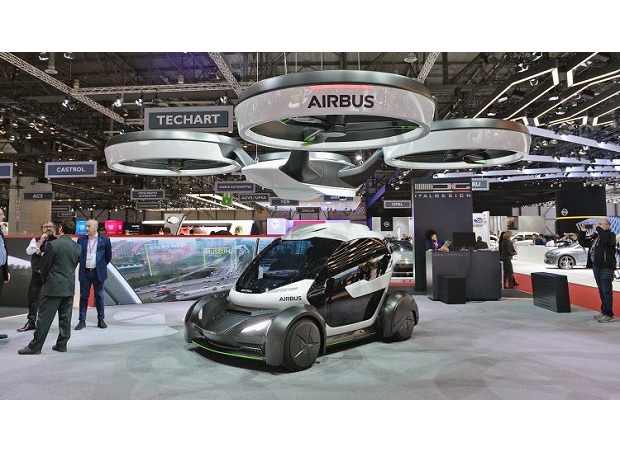 Watch: Airbus showcases a concept car that can fly | Business Standard News