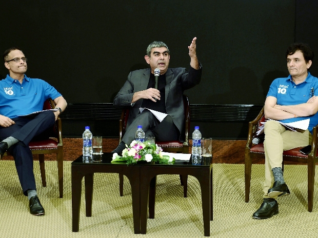 Infosys Q4 numbers go off track, CEO Vishal Sikka's pay drops 40% ...