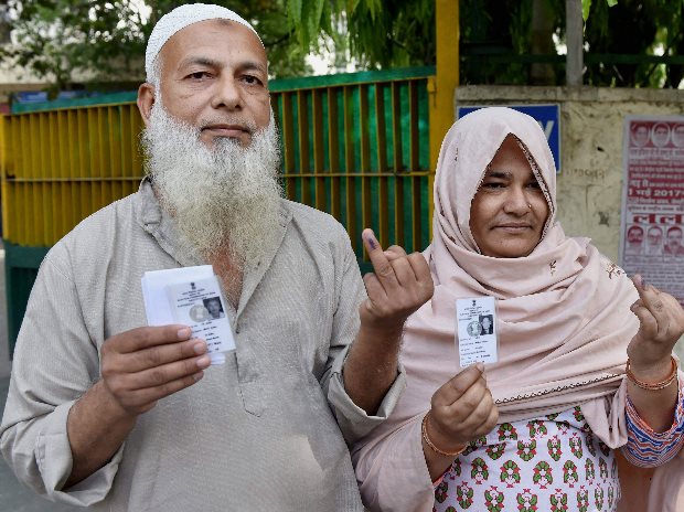 Delhi civic polls: 54% vote amid EVM glitches, despite scorching heat