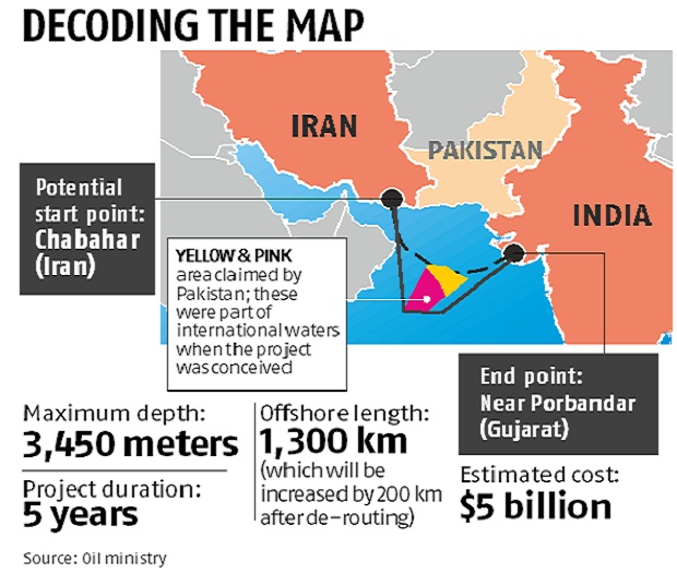 Pakistan's claim on sea waters to inflate cost of Iran gas pipeline ...
