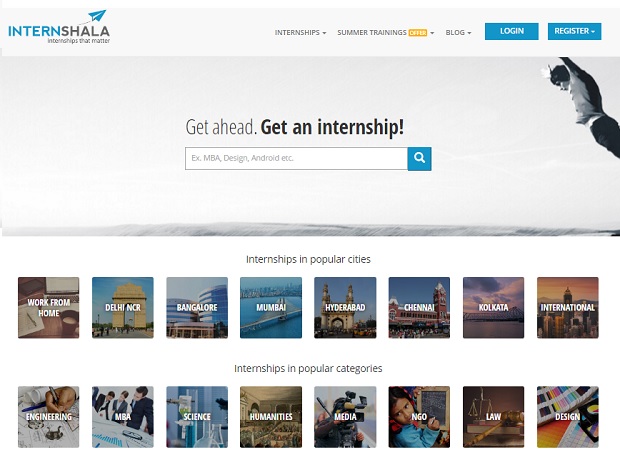 Looking for an internship? You can find the right one with this portal