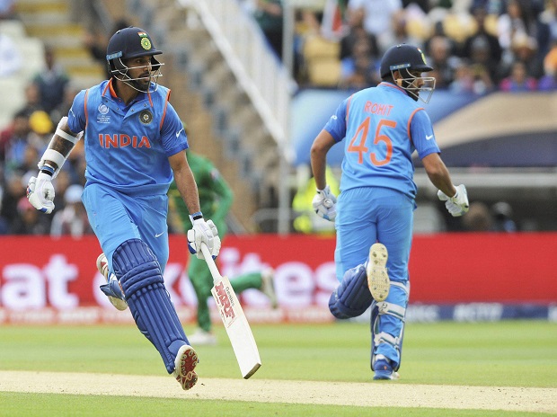 India vs Pak: Rain plays spoilsport again; match reduced to 48 overs a side