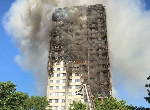 Huge fire engulfs residential tower in London, several dead | Business ...