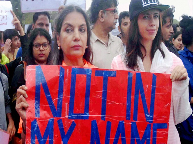 In pics: Citizens hit the streets to attend 'Not in my name' protests ...