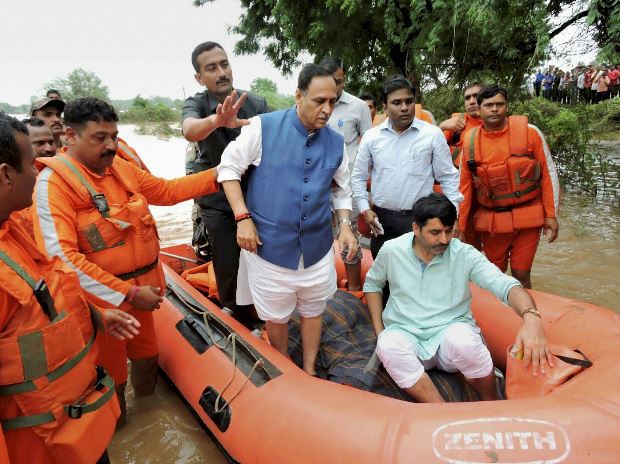 Gujarat flood claims 218 lives; over 4.5 lakh affected