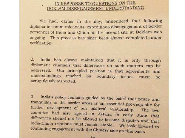 India and China announce end of Doklam standoff | Economy & Policy News ...