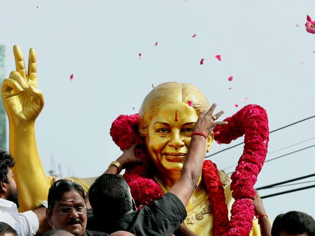 Jayalalithaa death anniversary: Clad in black, EPS, OPS lead silent march