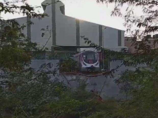 Delhi Metro's Magenta Line driverless train rams into wall during trial run
