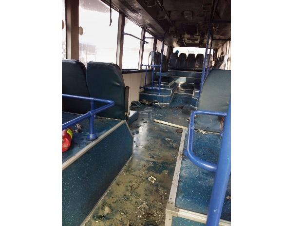 IndiGo passenger bus catches fire at Chennai airport; none injured