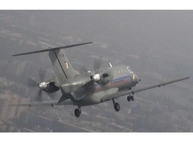 40 mins in the sky: India's civil plane Saras completes maiden test flight