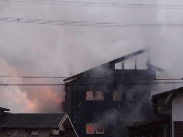 Japanese combat helicopter crashes in southern Japan, sets a house on ...