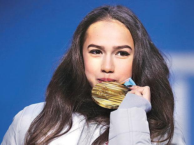 Whenever a Russian athlete wins gold you will hear a golden oldie