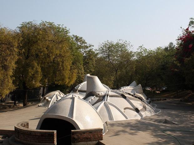 B V Doshi's architecture is a sum of shapes that have won Pritzker Prize