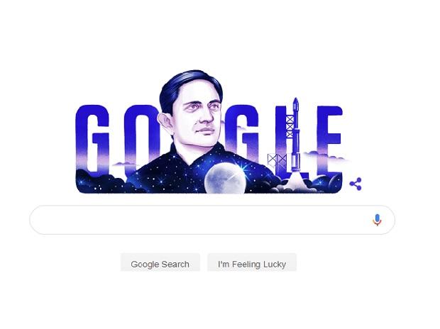 Google Doodle celebrates Isro founder Vikram Sarabhai's 100th birthday ...