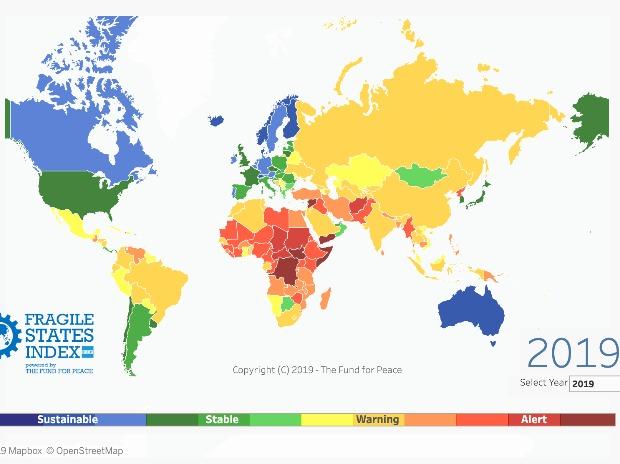 Fragile States Index 2019: Check out the world's 10 most vulnerable nations