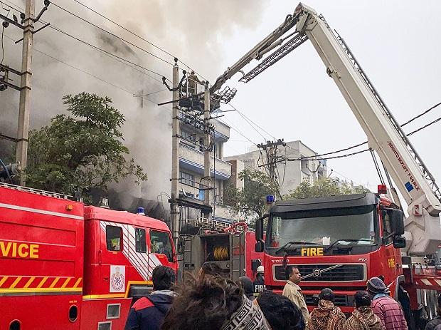 Over 20 people rescued after house catches fire in southeast Delhi