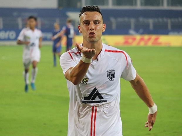 Machado's twin strike help NorthEast salvage 2-2 draw against Bengaluru ...