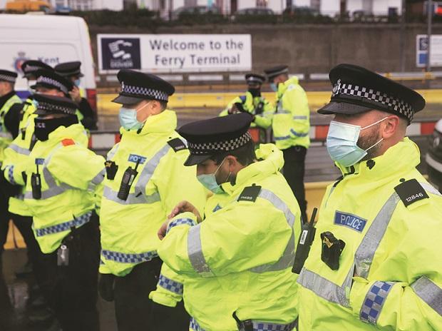 UK police come under attack as protests turned violent in Bristol ...