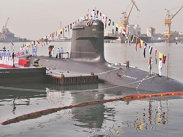 Stealth & Strength: Third Scorpene submarine, INS Karanj, joins naval ...