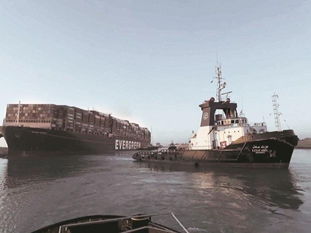 Giant Container Ship Blocking Suez Canal Finally Freed After 6 Days International Economy News