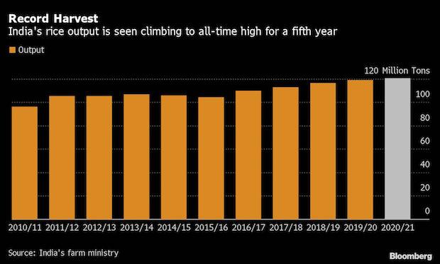 India keeps global rice prices in check with record exports | Business ...