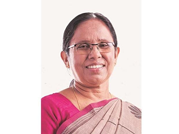 Former Kerala Health Minister K K Shailaja rejects Magsaysay award ...