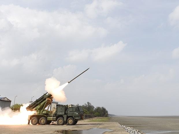 DRDO successfully test-fires Pinaka, 122 mm Caliber rockets: Govt ...
